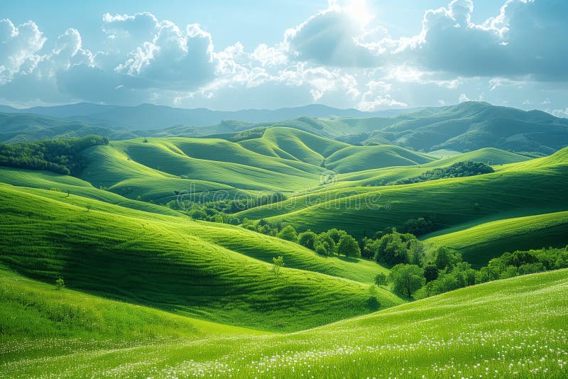 Verdant Fields Stock Illustrations – 3,490 Verdant Fields Stock ...