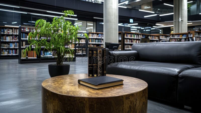 Ai Tools Enhance Learning Experience in Peaceful Library Setting Modern ...