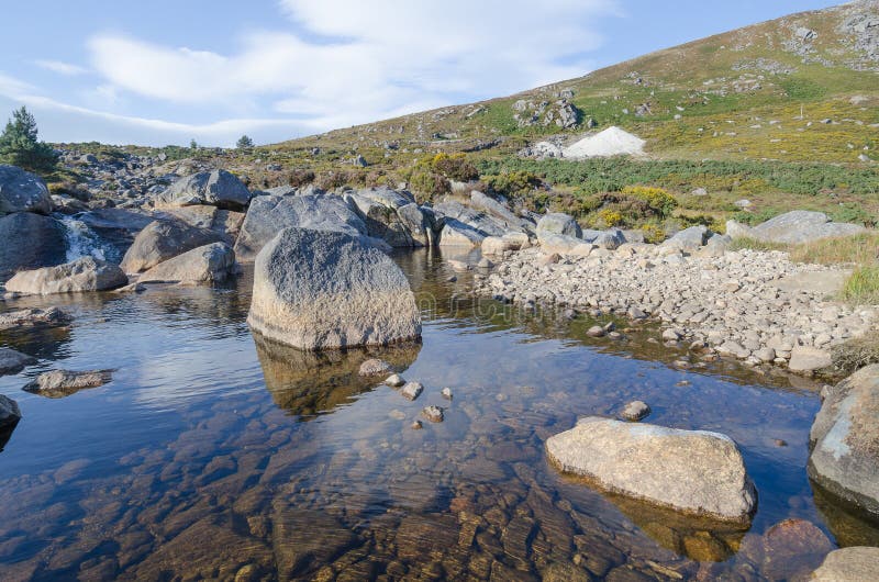 A Peaceful Mountain River in Ireland Stock Photo - Image of tourism ...
