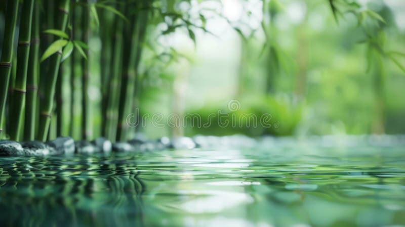 A Peaceful Natural Swimming Pool in the Middle of a Bamboo Forest ...