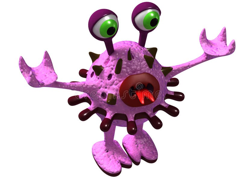 Peaceful pink alien stock illustration. Illustration of gesture - 20199001