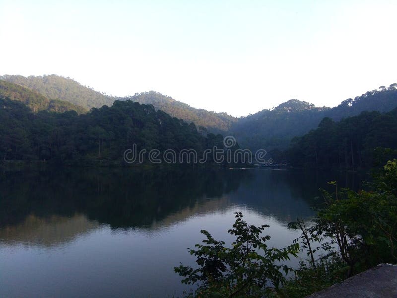Peaceful Place and Beautiful Environment Stock Image - Image of water ...