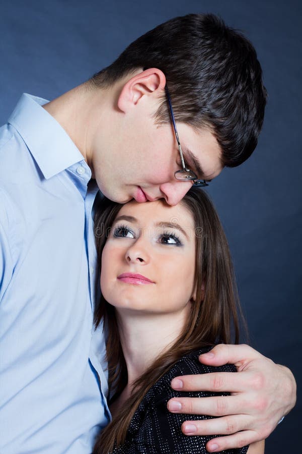 Peaceful stock photo. Image of human, affection, closeup - 46346918