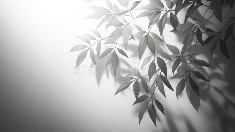 Peaceful and Relaxing Abstract Shadow Art Created by Organic Leaf ...