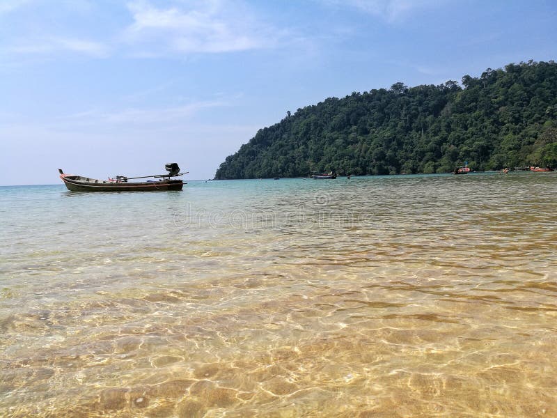 Peaceful sea stock photo. Image of clear, water, peaceful - 118953840