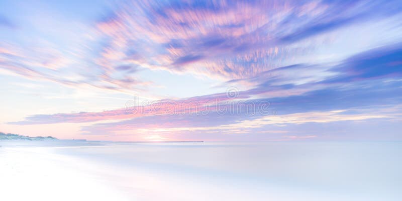 Peaceful Sea Photography - Tranquil Background Stock Photo - Image of ...