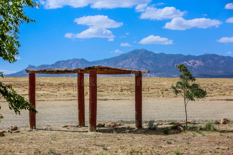 Arizona rest areas 9 stock image. Image of rocks, trees - 3821503