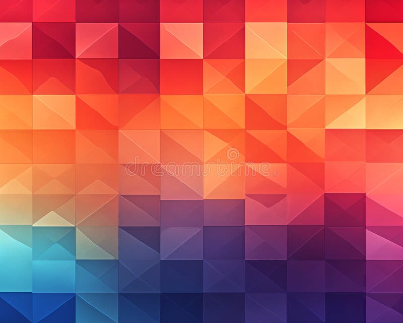 Peaceful Shapes, Abstract Background with Simple Geometric Forms Stock ...