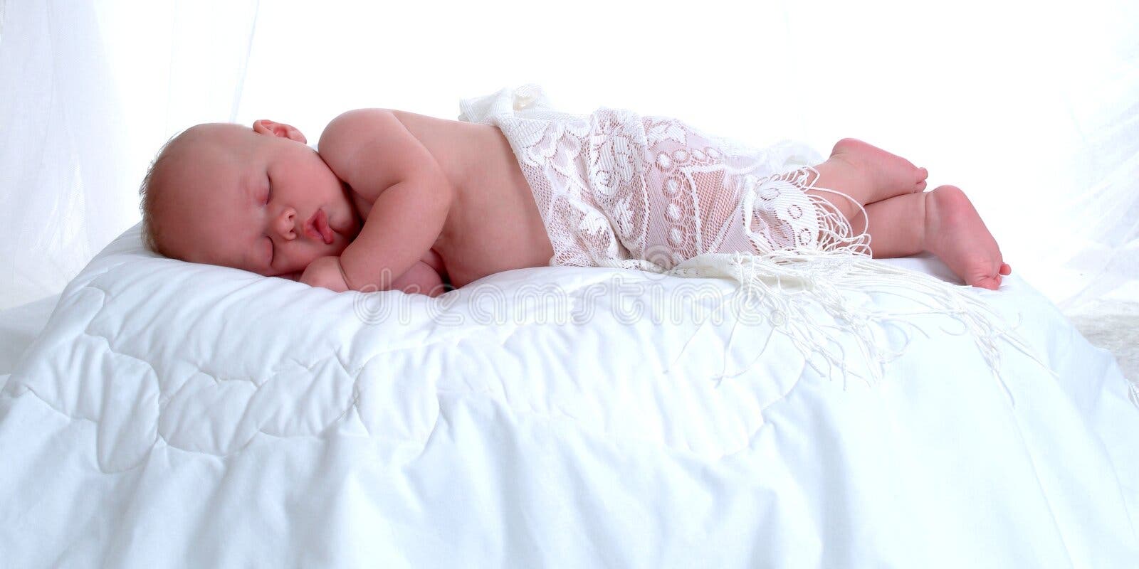 Baby Sleeps stock photo. Image of newborn, comfort, dreaming - 4328318