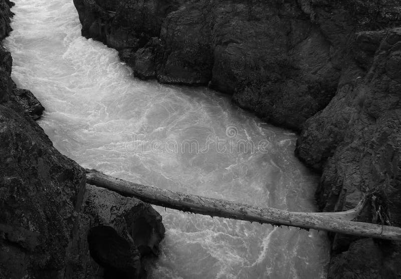 Beautiful River Flowing by on a Beautiful Day Stock Photo - Image of ...