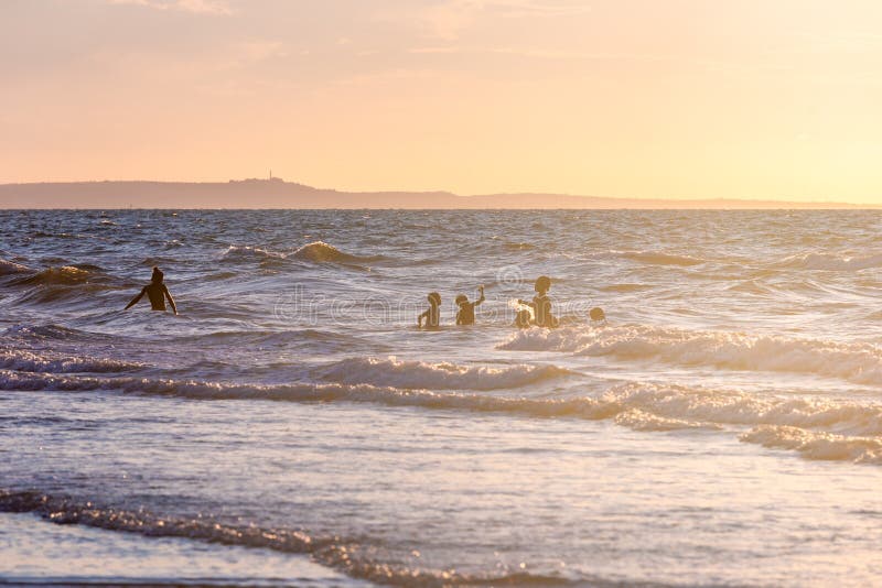 Peaceful time at the beach editorial photo. Image of beach - 134137081