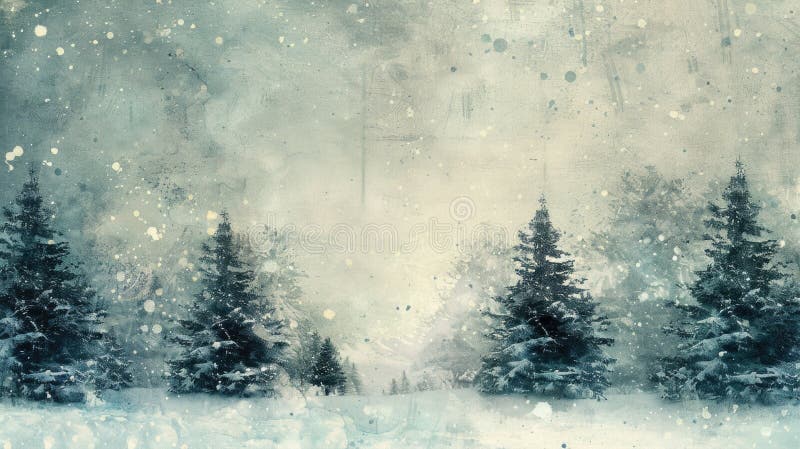 A Peaceful Winter Scene, Perfect for Seasonal Designs Stock Photo ...