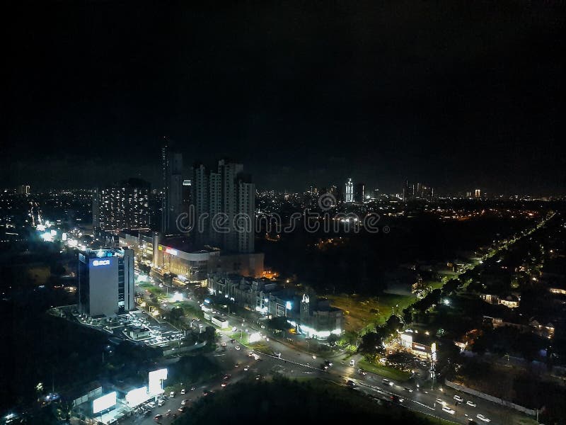 Peacefull Night View editorial photo. Image of city - 262557356