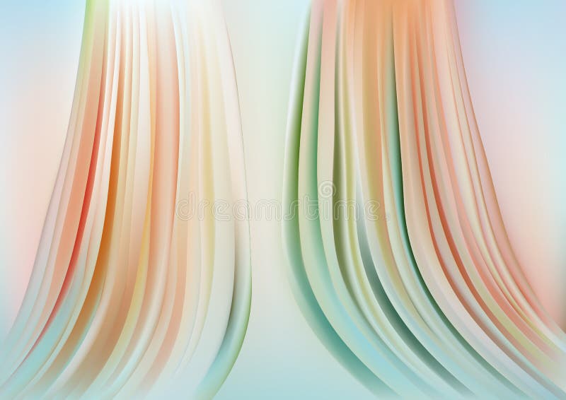 Peach Abstract Creative Background Design Stock Vector - Illustration ...