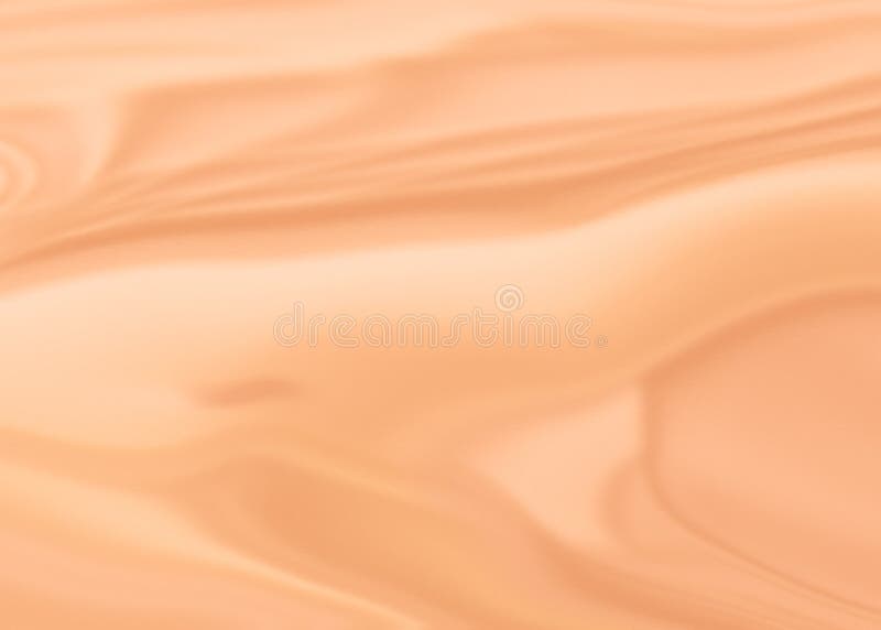Peach color fluid texture stock illustration. Illustration of blurry ...