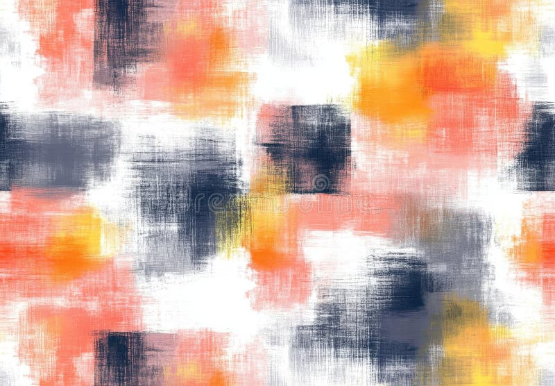 Peach-colored Background Adorned with Expressive Brush Strokes Serves ...