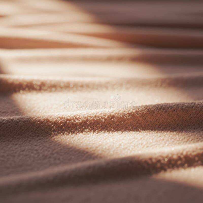 Peach Colored Fabric Texture with Light and Shadow Stock Illustration ...