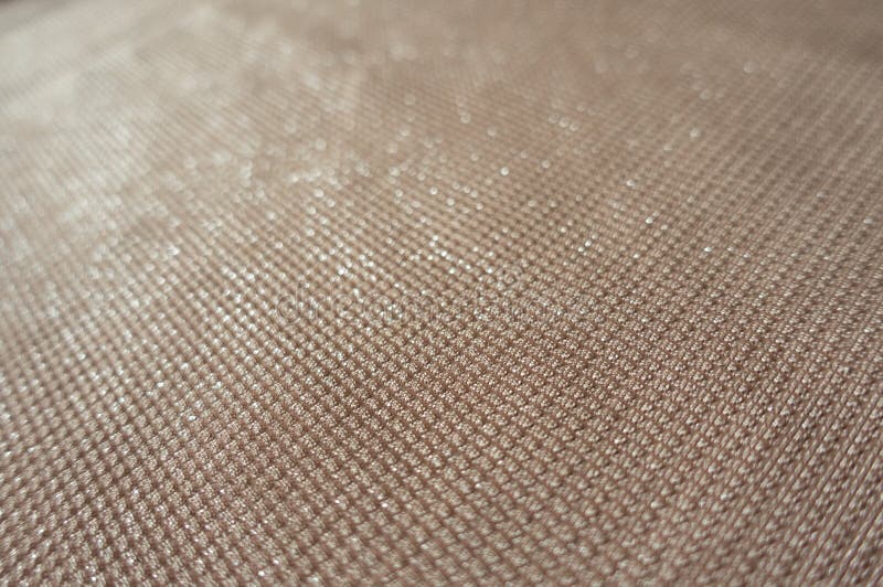 Peach Colored Polyester Fabric with Sparkles Stock Image - Image of ...