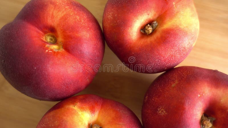 Peach Fruit rotates stock video. Video of garden, source - 296348673