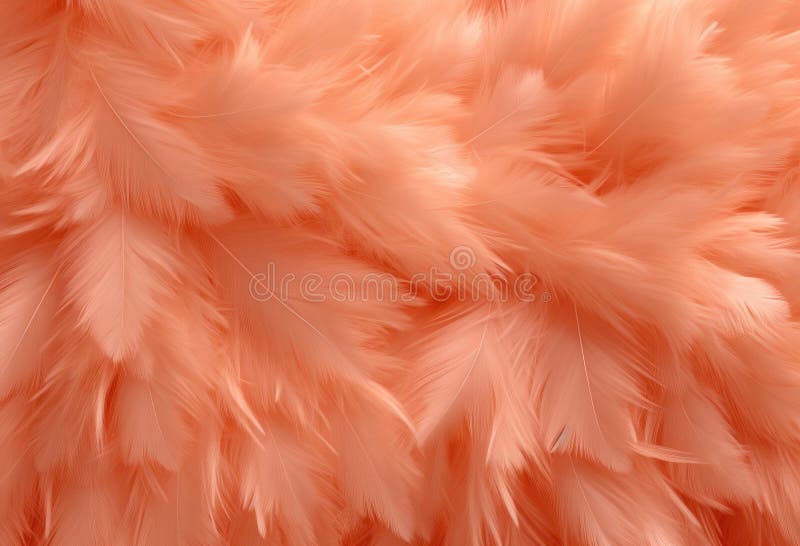 Peach Fur and Fuzzy Texture Stock Illustration - Illustration of ...
