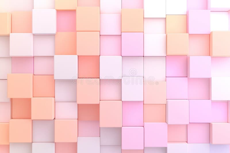 Peach Fuzz Colored Brick Tiles: Seamless Rectangular Texture for Wide ...