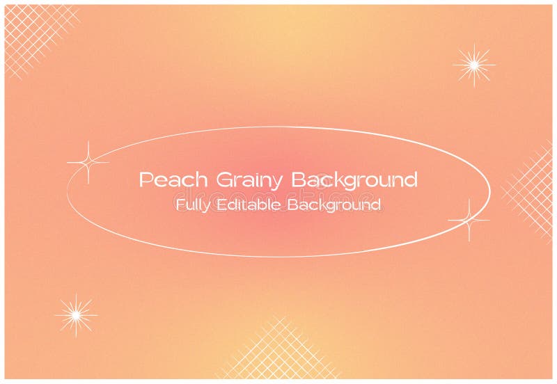 Peach Grainy Gradient stock vector. Illustration of gradients - 304822371