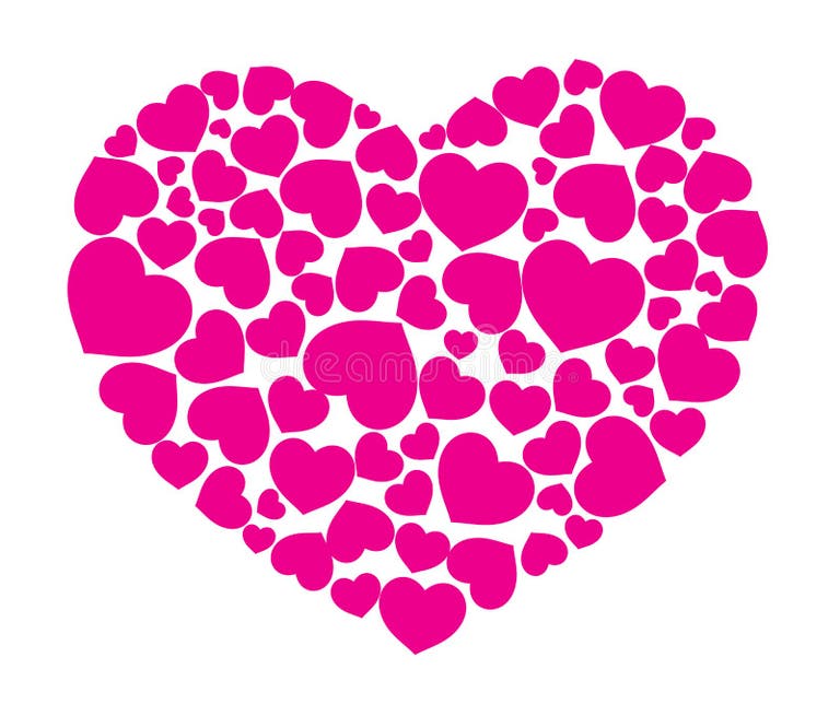 Heart Collage Patterns Stock Illustrations – 386 Heart Collage Patterns ...