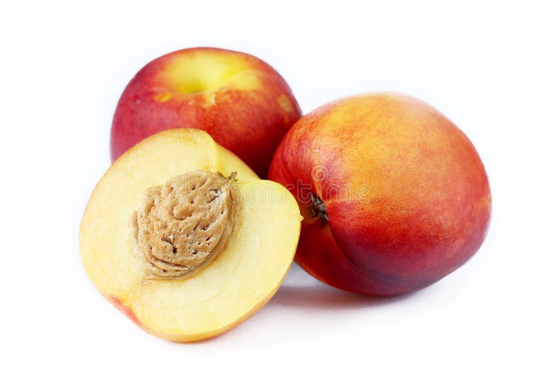 833 Peach Core Isolated White Stock Photos - Free & Royalty-Free Stock ...