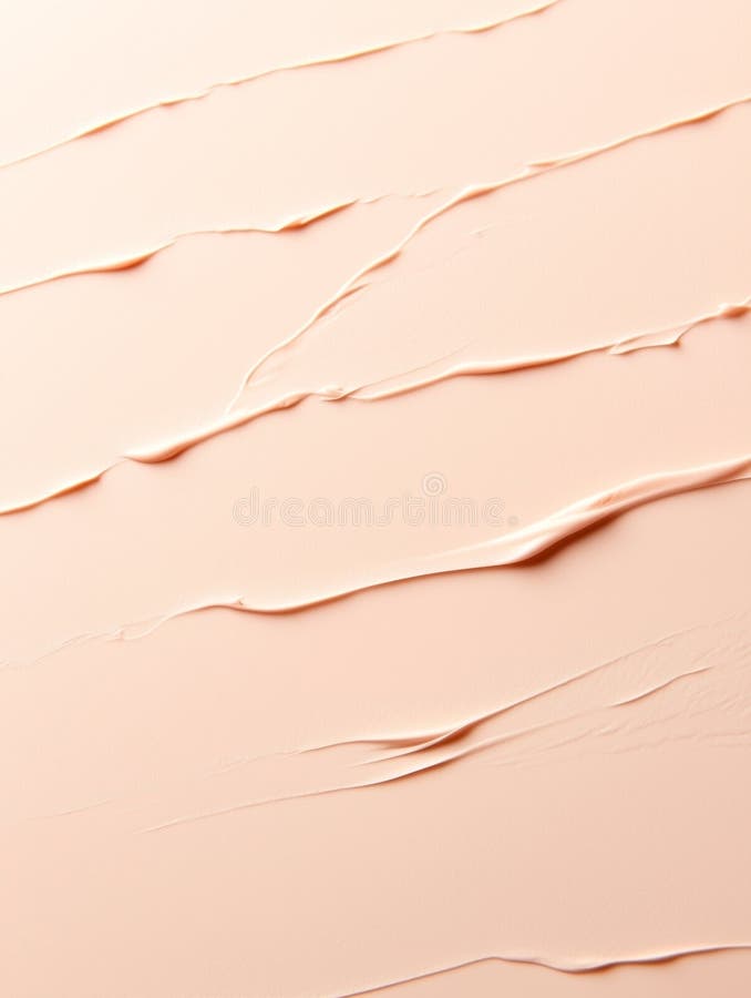 Peach Paste Cosmetic Product Texture Stock Illustration - Illustration ...