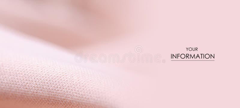 Peach Pink Fabric Textile Material Texture Pattern Stock Image - Image ...