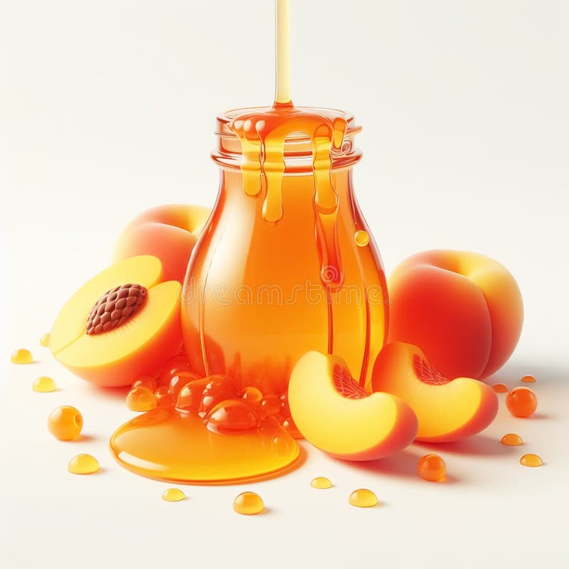 Peach Refreshment, Cool Drink. Fresh and Healthy Drinks for Summer ...