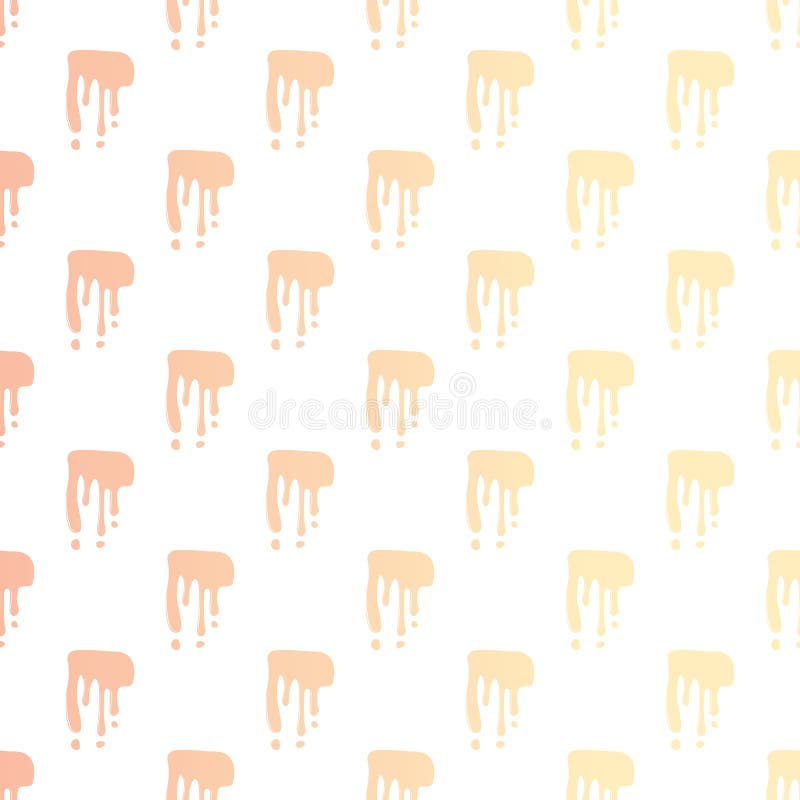 Peach Splash Icon in Pattern Style Stock Illustration - Illustration of ...
