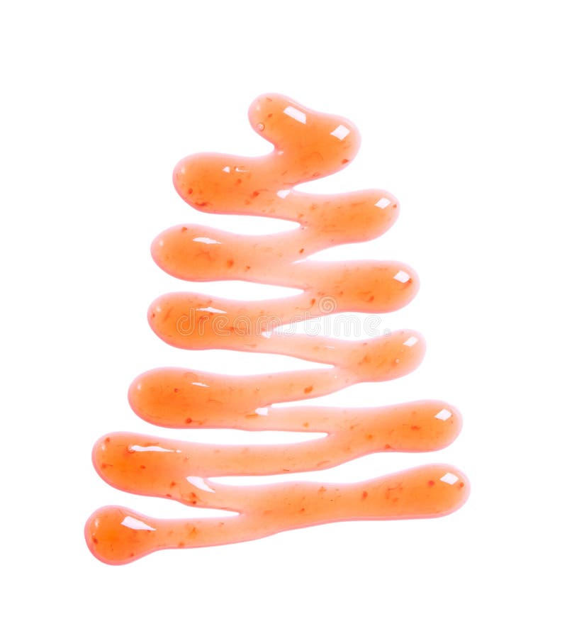 Peach Syrup Fir-tree Isolated Stock Photo - Image of french, concept ...