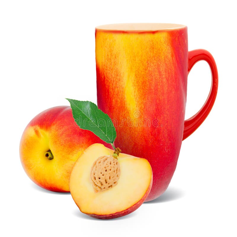 Peach tea stock photo. Image of orange, fresh, ingredient - 42885022