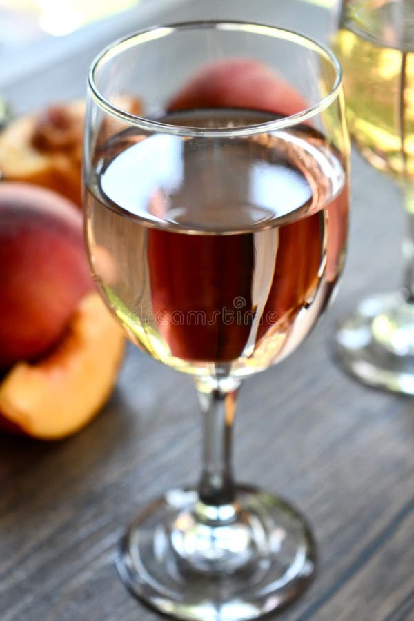Peach wine stock image. Image of winery, clear, fruity - 285603507