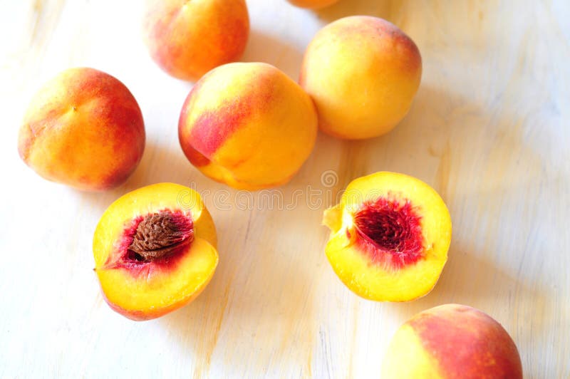 Peaches stock image. Image of stone, peach, small, summer - 15665775
