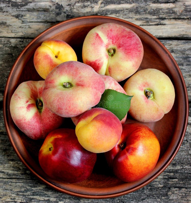 Peaches, Apricots and Nectarines Stock Image - Image of group, juicy ...