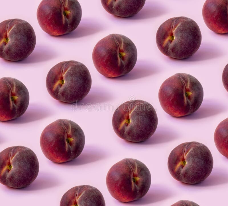 Peaches Pattern Texture Fruit Market Background Stock Photo - Image of ...