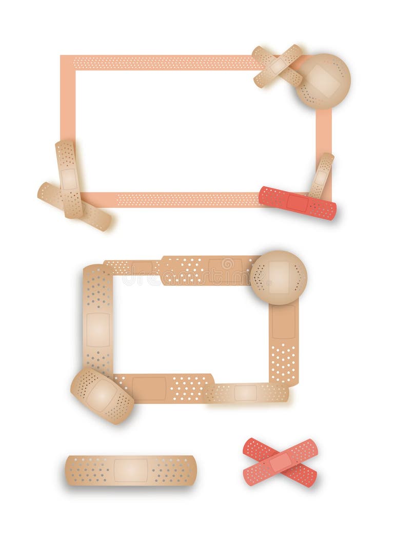 Band Aid Border Stock Illustrations – 25 Band Aid Border Stock ...