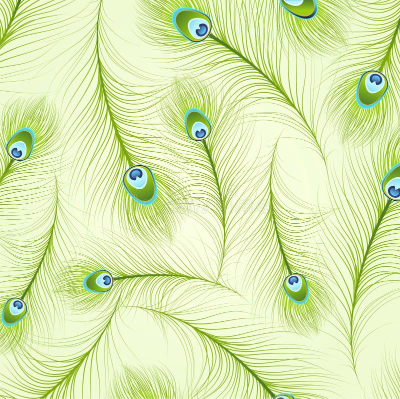 Indian Peacock Background Patterns