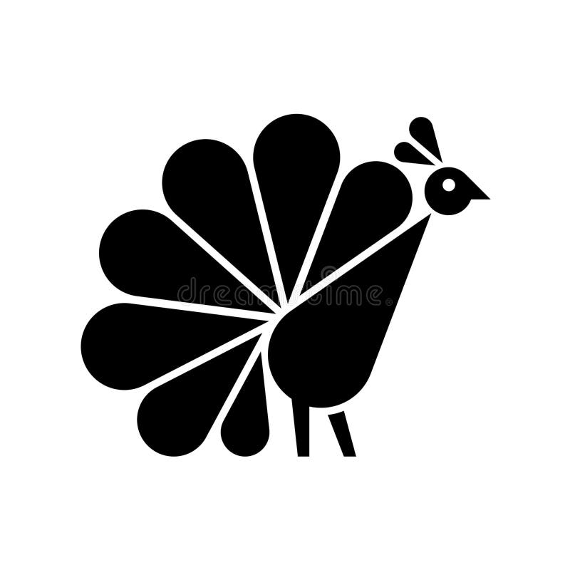 Peacock logo stock vector. Illustration of icon, graphic - 316810964