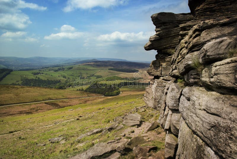 Peak District stock photo. Image of rocks, district, climb - 5533368