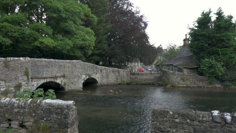 Peak District National Park B Roll from Ashford in the Water Stock ...