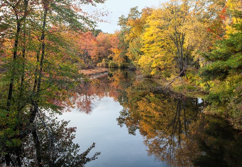 Peak Fall Foliage stock image. Image of colors, fall - 34231439