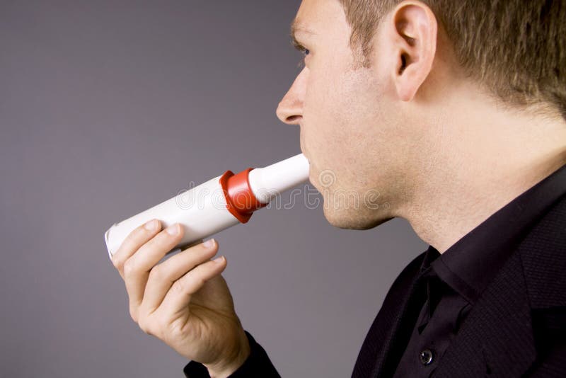 Peak flow meter stock image. Image of breathe, asthma - 9309065