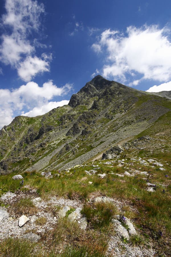 Peak Krivan stock image. Image of cliff, tourism, high - 23246881