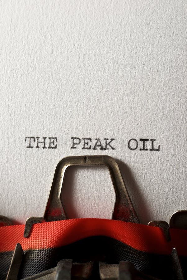 The Peak Oil stock image. Image of energy, crisis, business - 175495679