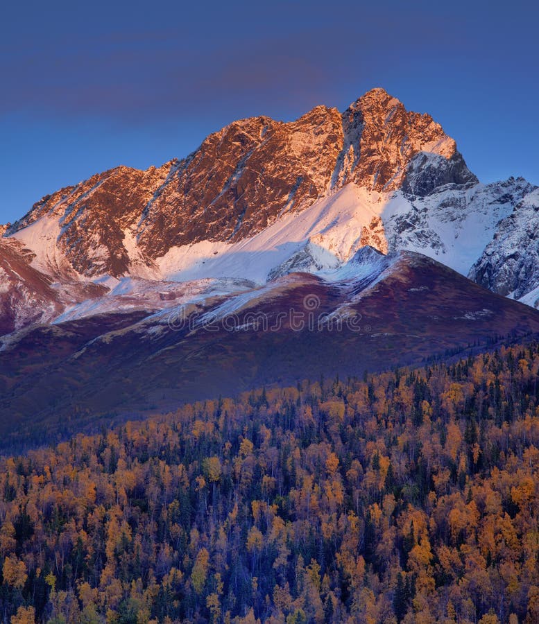 The peak stock photo. Image of chugach, snow, peak, range - 36370028