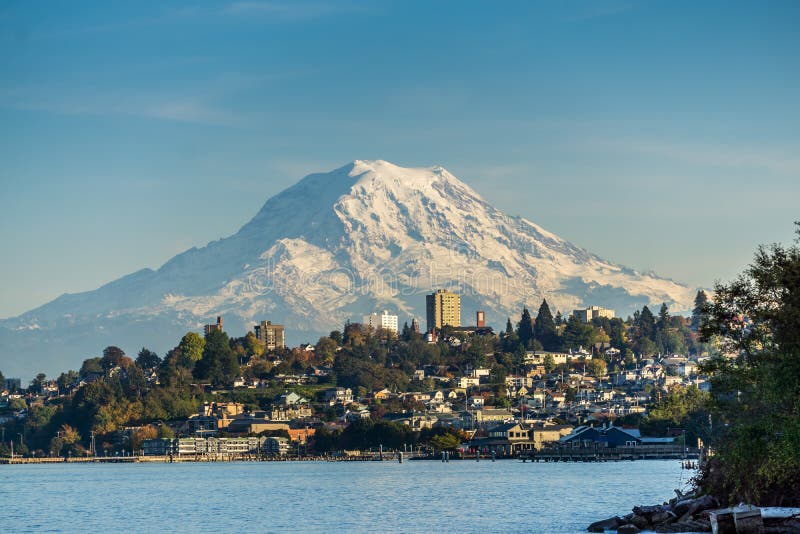 Mount Rainier Ruston 4 Stock Photos - Free & Royalty-Free Stock Photos ...