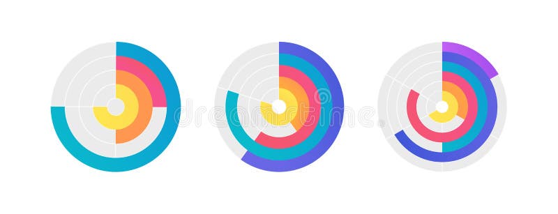 Peak Traffic Times Infographic Chart Design Elements Set Stock Vector ...